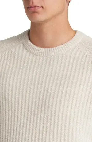 REISS Millerson Textured Crewneck Sweater