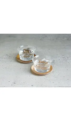 KINTO Cast Coaster 100mm Set Of 6 In Tan
