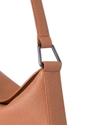 Akris Little Anna Leather Hobo Bag