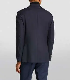 Brioni Wool-silk Plume Blazer