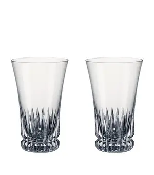 VILLEROY & BOCH Set Of 2 Grand Royal Tall Glasses - Clear