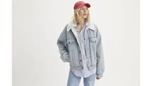 LEVI'S 90s Sherpa Trucker Jacket - Morning Sunlight