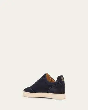 Brunello Cucinelli Suede T-toe Sneakers - Brown