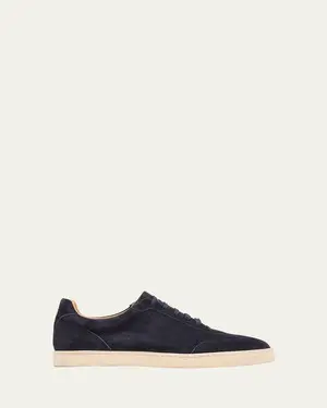 Brunello Cucinelli Suede T-toe Sneakers