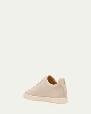 Brunello Cucinelli Suede T-toe Sneakers