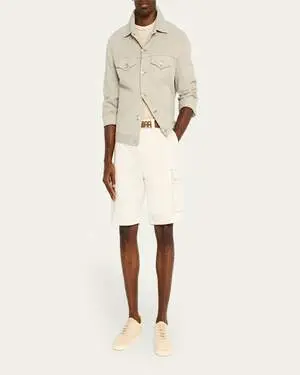 Brunello Cucinelli Suede T-toe Sneakers