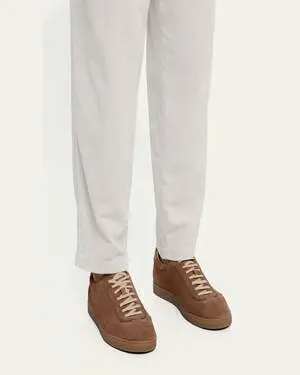 Brunello Cucinelli Suede T-toe Sneakers