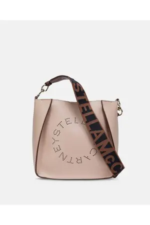 Stella McCartney Stella Logo Shoulder Bag - Black