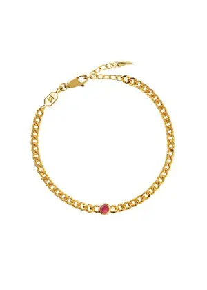 MISSOMA October Birthstone Vermeil Bracelet - Gold