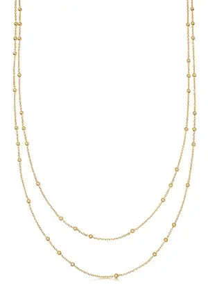 MISSOMA Double Chain Necklace - Gold