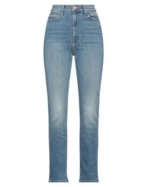 MOTHER Denim High Waisted Jeans - Blue