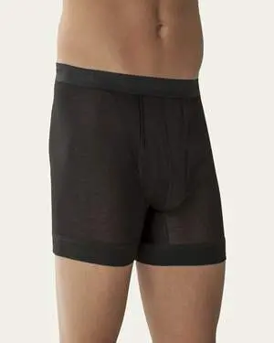 Zimmerli Royal Classic Boxer Briefs - Black