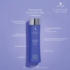 ALTERNA Caviar Anti-aging Restructuring Bond Repair Large Kit