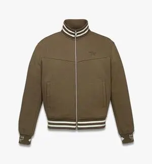 Mcm Essential Logo Ponte Track Jacket - Khaki