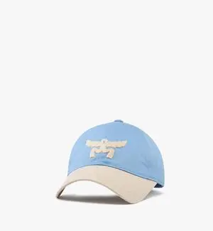 Mcm MCM Essential Logo Cap Della Robbia Blue