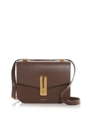 DEMELLIER Vancouver Leather Crossbody Bag - Mocha