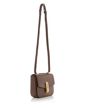 DEMELLIER Vancouver Leather Crossbody Bag - Mocha