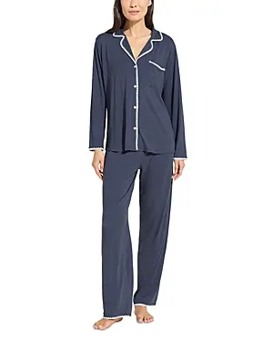 Eberjey Frida Long Pajama Set Night Shadow
