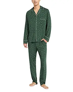 Eberjey William Pajama Set Winter Pine