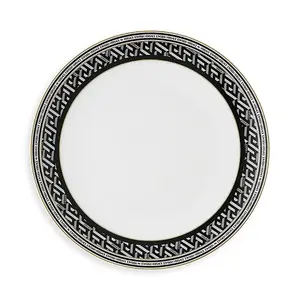Versace La Greca Signature Dinner Plate - Black