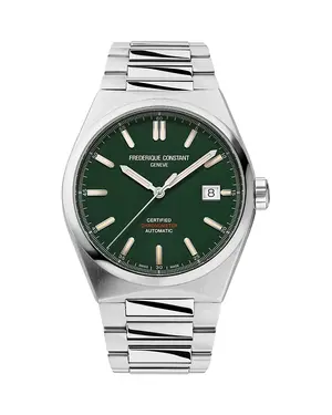 FREDERIQUE CONSTANT Highlife Automatic Cosc Watch & Interchangeable Strap, 39mm - Green/silver