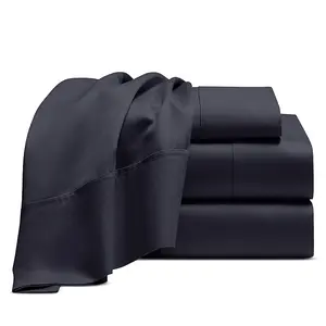 Donna Karan New York Luxe 700-thread Count Egyptian Cotton Sheet Set, King - Black