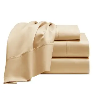 Donna Karan New York Luxe 700-thread Count Egyptian Cotton Sheet Set, King - Gold Dust