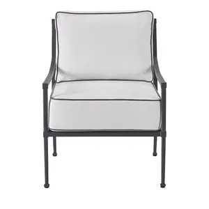 UNIVERSAL Bloomingdale's Seneca Outdoor Lounge Chair - Charcoal