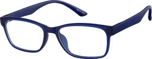 Zenni Rectangle Full Rim Frame - Navy