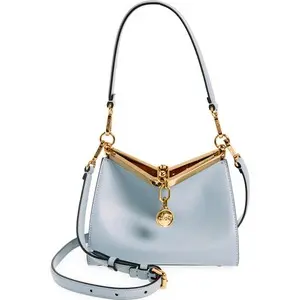 Etro Etro Small Vela Leather Shoulder Bag Celeste