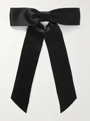JENNIFER BEHR Virginia Silk-satin Bow Hair Clip