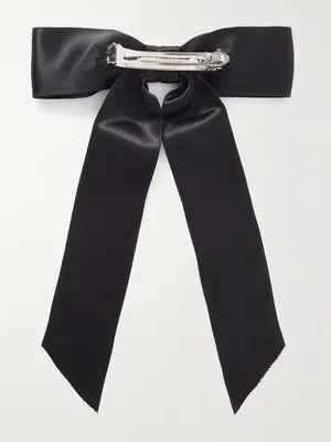 JENNIFER BEHR Virginia Silk-satin Bow Hair Clip