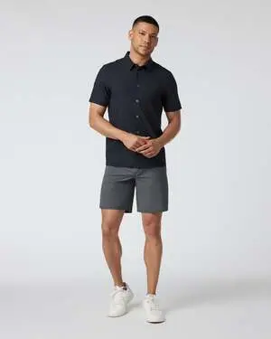 Vuori Short Sleeve Manhattan Button Down - Black