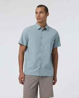 Vuori Vuori Short Sleeve Manhattan Button Down Mist