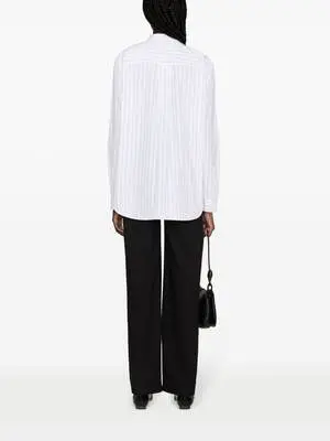 TOTEME Signature Cotton Shirt - White