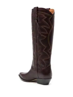 BUTTERO® Flee Western-style Knee-high Boots
