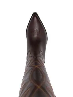 BUTTERO® Flee Western-style Knee-high Boots