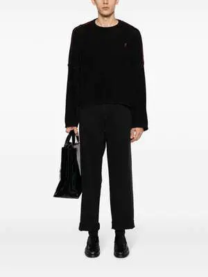AWAKE NY Logo-embroidered Straight-leg Jeans