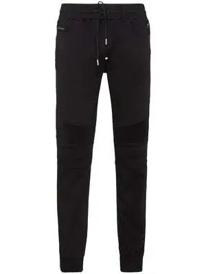 Philipp Plein Mid-rise Slim-fit Jeans - Black