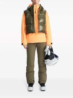 Aztech Mountain Snowbird Padded Hooded Vest - Green