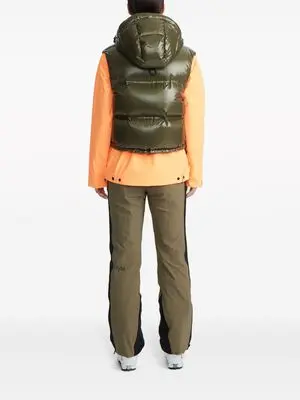Aztech Mountain Snowbird Padded Hooded Vest - Green