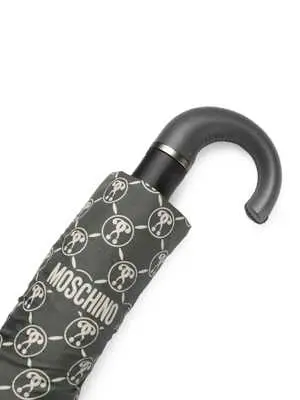 Moschino Monogram-print Two-tone Umbrella