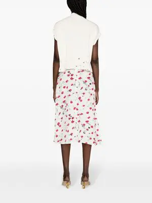 Marni Cropped Distressed Jumper