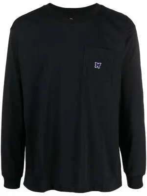 Needles Logo-appliqué Long-sleeve T-shirt