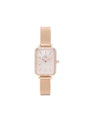 DANIEL WELLINGTON Quadro Lumine 20mm Watch - Pink