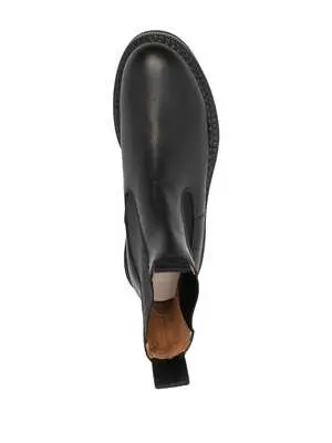 BUTTERO® Cargo Leather Chelsea Boots - Black