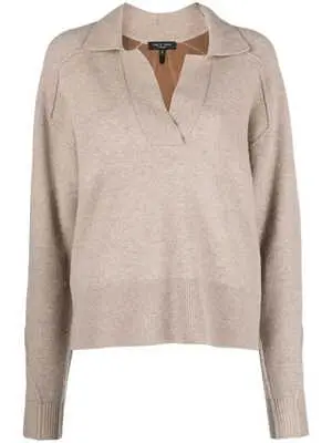 Rag & Bone Wool Blend Polo Jumper