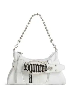 Dsquared2 Gothic Belt Clutch - White