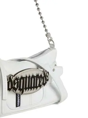 Dsquared2 Gothic Belt Clutch - White