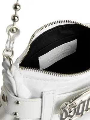 Dsquared2 Gothic Belt Clutch - White